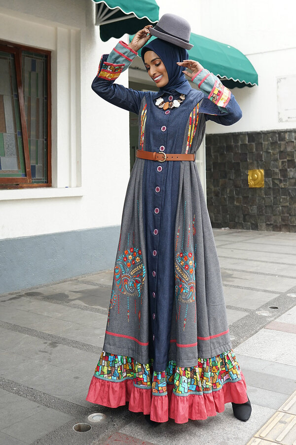 Abaya Tuneeca Nora - T-0323022 TUNEECA GAMIS Nora